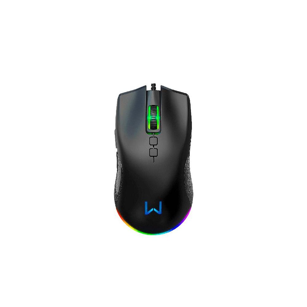 Mouse Gamer Warrior Rush 12000DPI, RGB, 7 Botoes - MO392